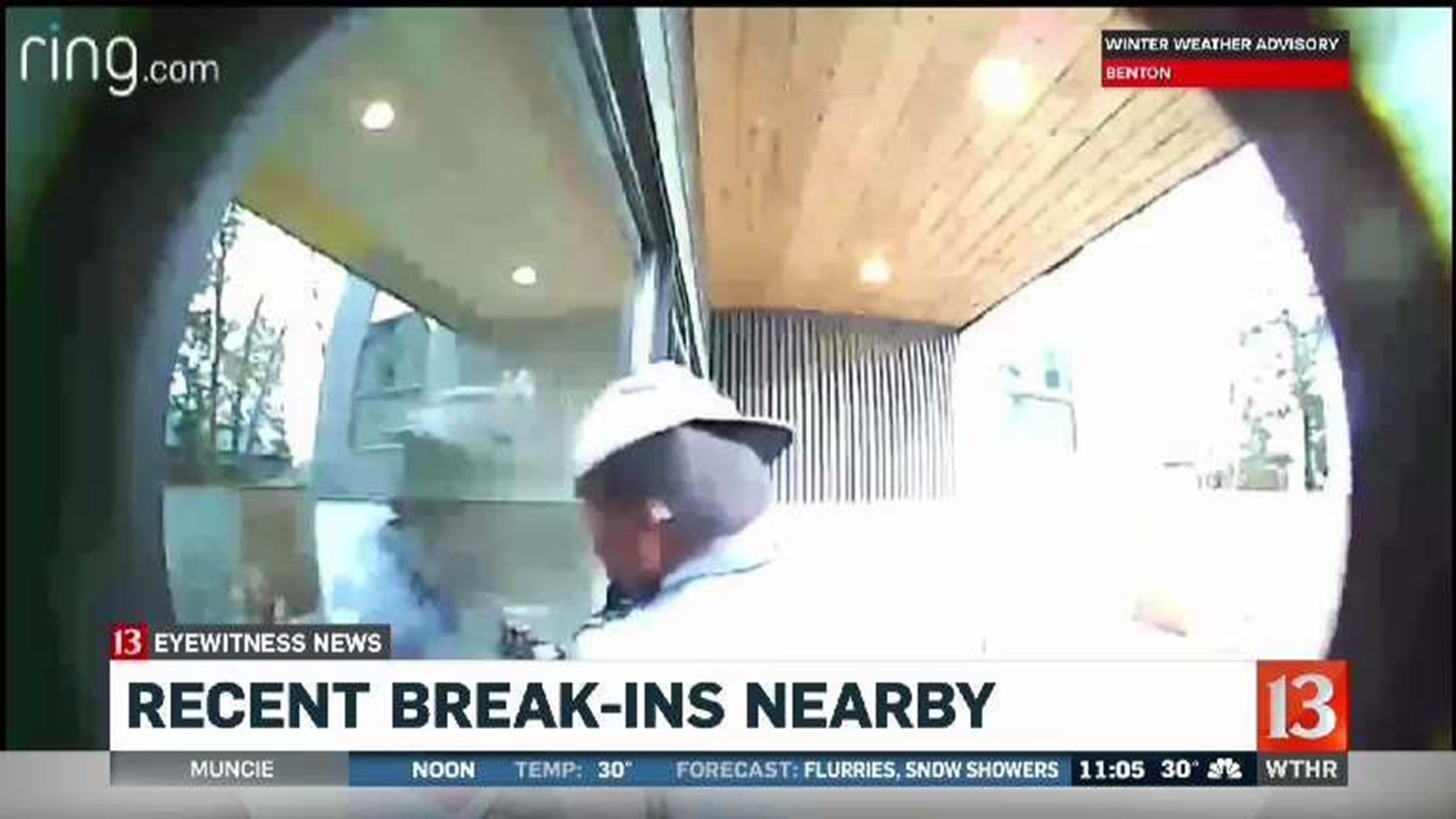 Man peering into home caught on camera | wthr.com