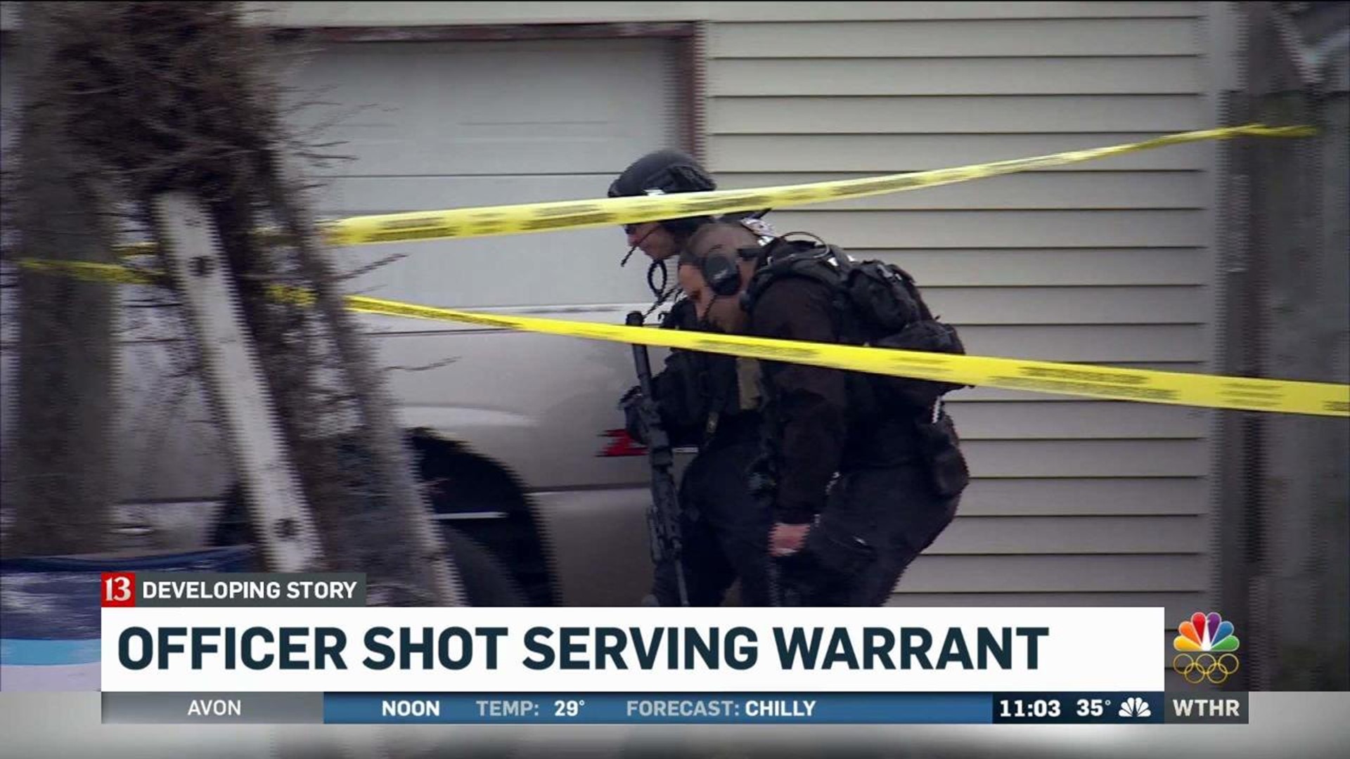 Impd Officer And Suspect Shot During Swat Operation