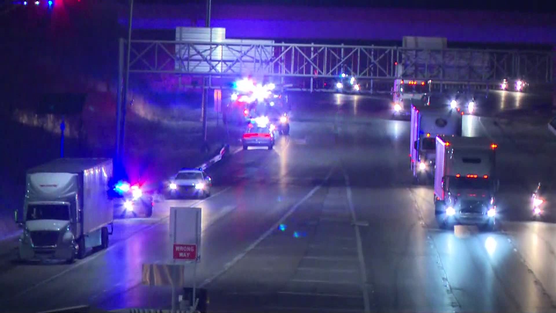 IMPD: Attempted ATM theft leads to chase, car fire on I-65 | wthr.com