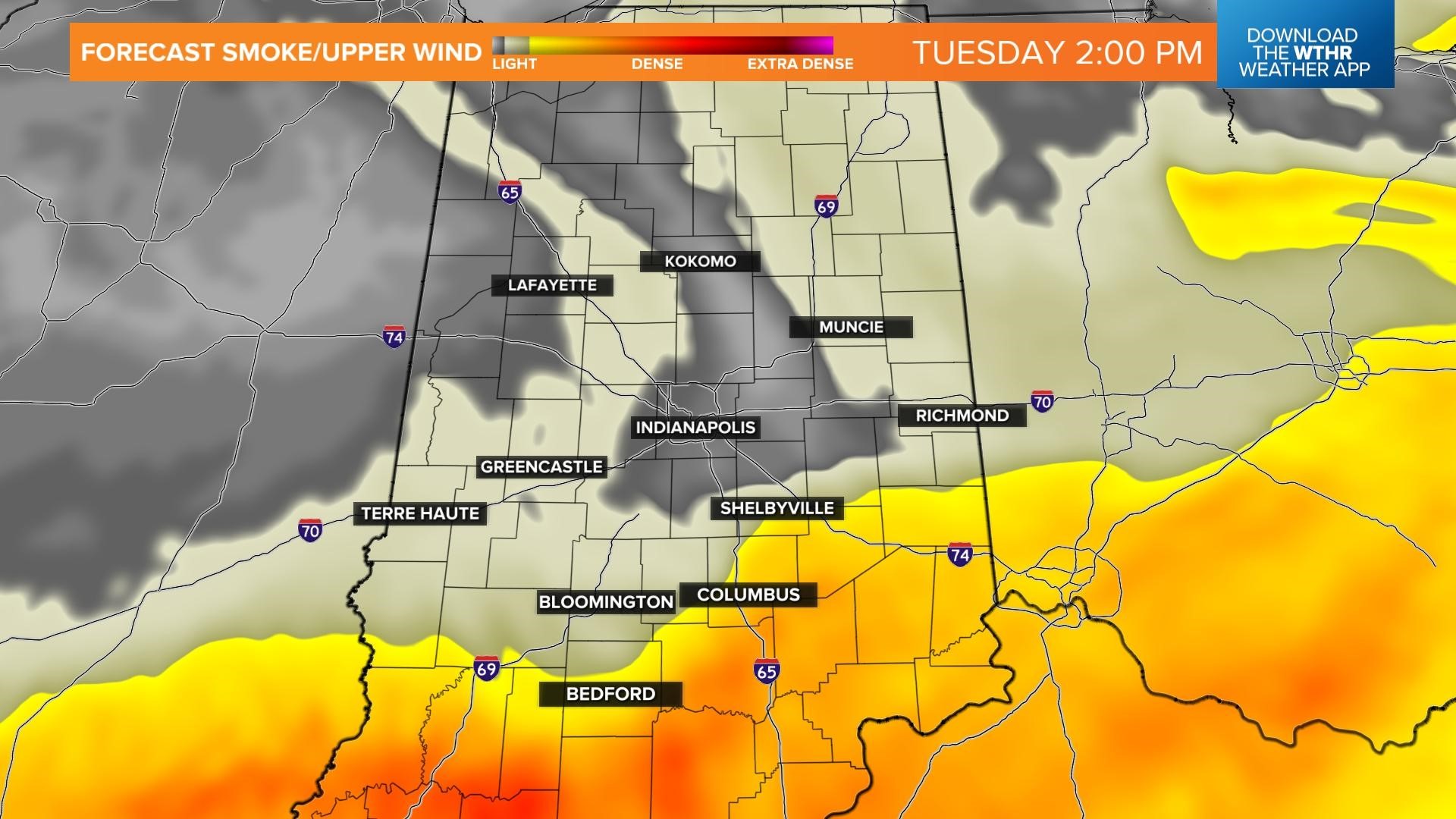 Weather blog: Smoke from Canadian wildfires reaches Indiana | wthr.com