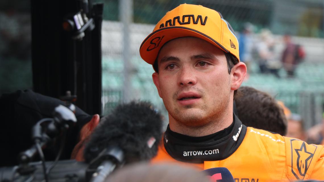 Pato O'Ward devastated after 2nd-place finish at 2024 Indy 500 | wthr.com