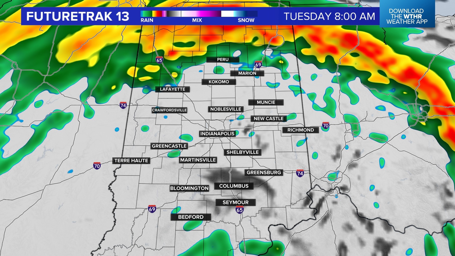 Rain and snow chances, colder air for 2025 | Live Doppler 13 Weather ...