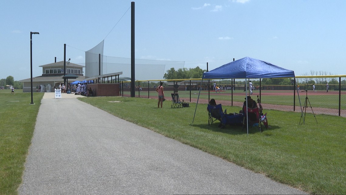 Grand Park keeping baseball teams, fans, staff safe in the heat | wthr.com