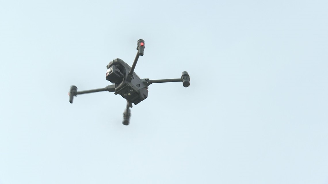 Police: Drone technology helps direct Indy officers to suspect | wthr.com