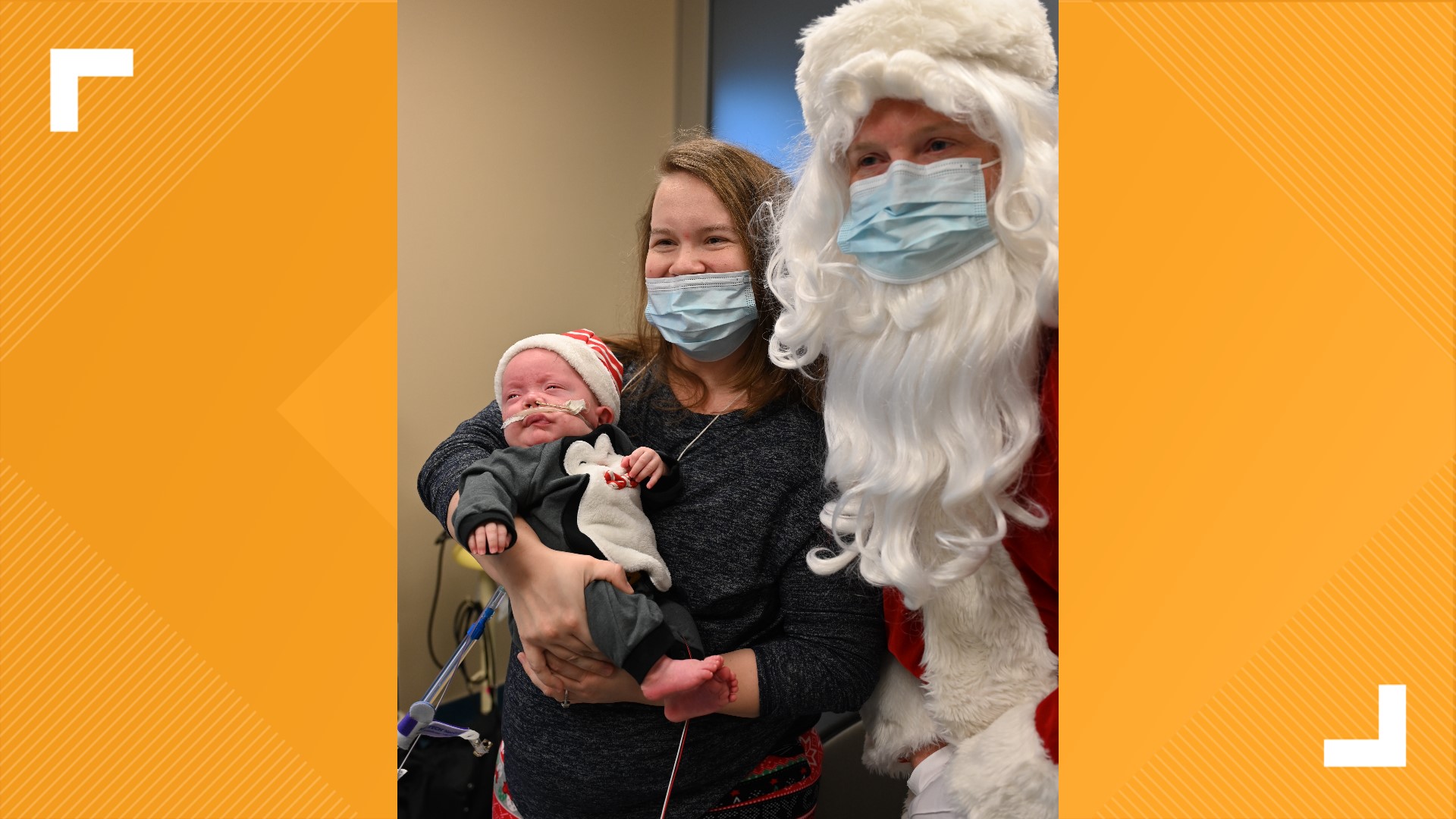 PHOTOS: Santa visits NICU babies at Peyton Manning Children's Hospital ...