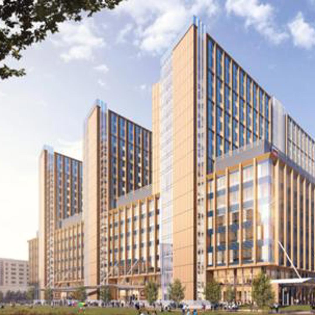 Checking in on the progress at IU Health's new downtown Indianapolis ...