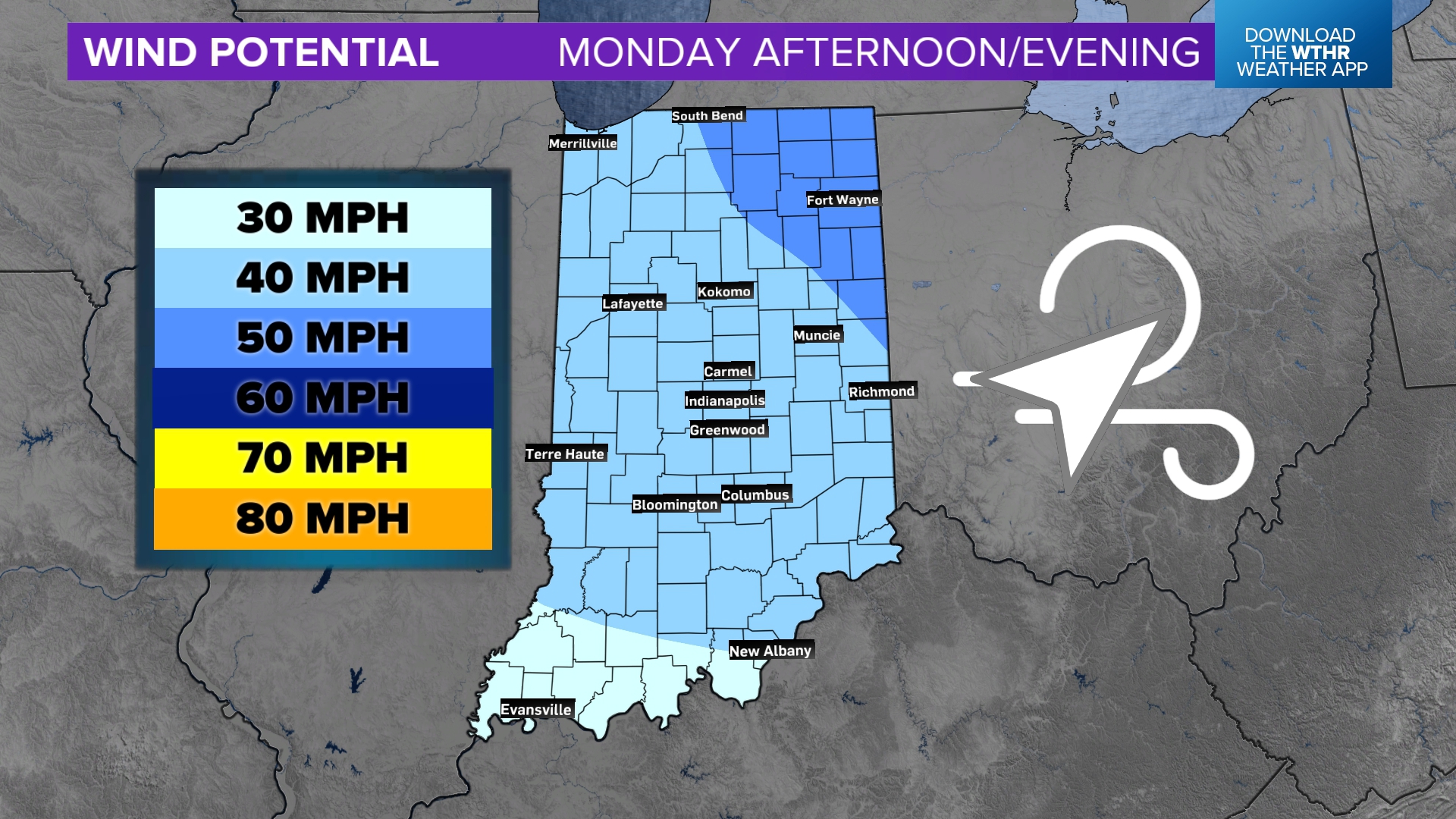 Warmer, windy air is surging north for the end of January across ...