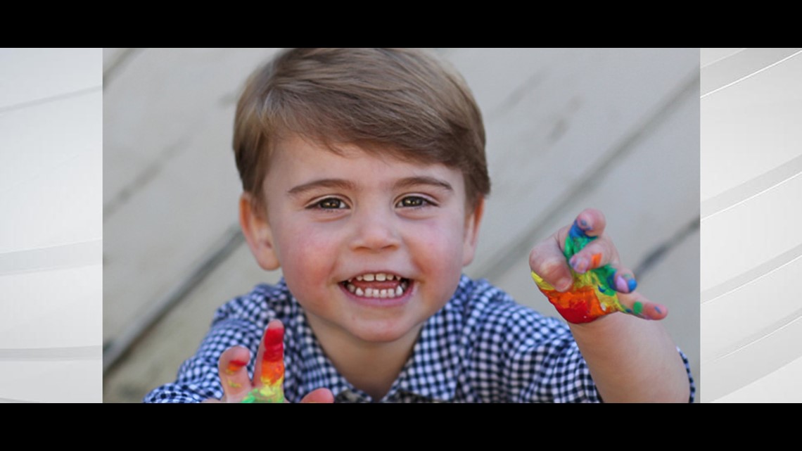 Adorable pictures released of Prince Louis of Cambridge ahead of his ...