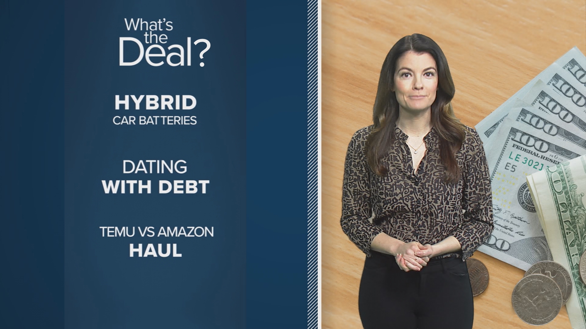 What's the Deal? Hybrid Car Batteries, Dating with Debt, Temu vs Amazon ...