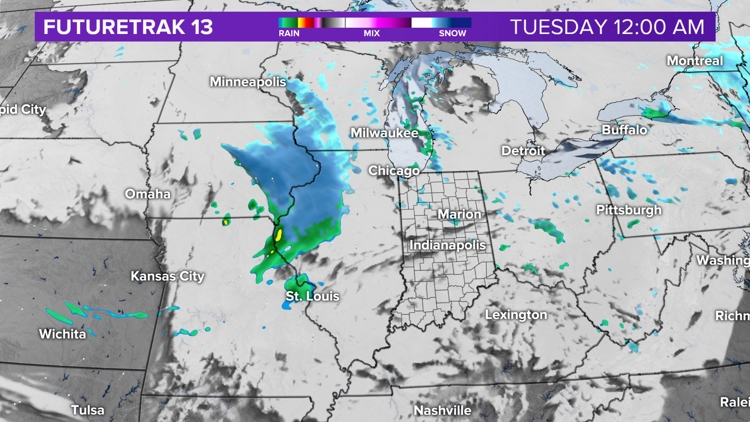 Live Doppler 13 Weather Blog: Rain and snow chances this week | wthr.com