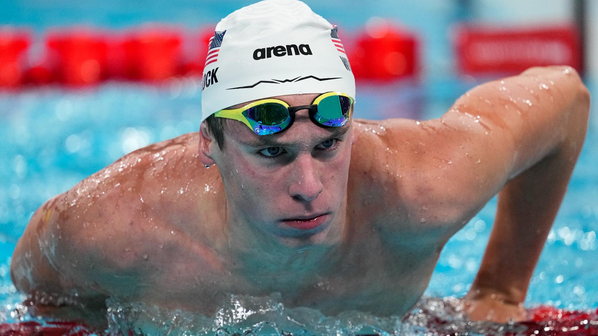 Noblesville's Luke Whitlock swims 800m freestyle at 2024 Olympics ...