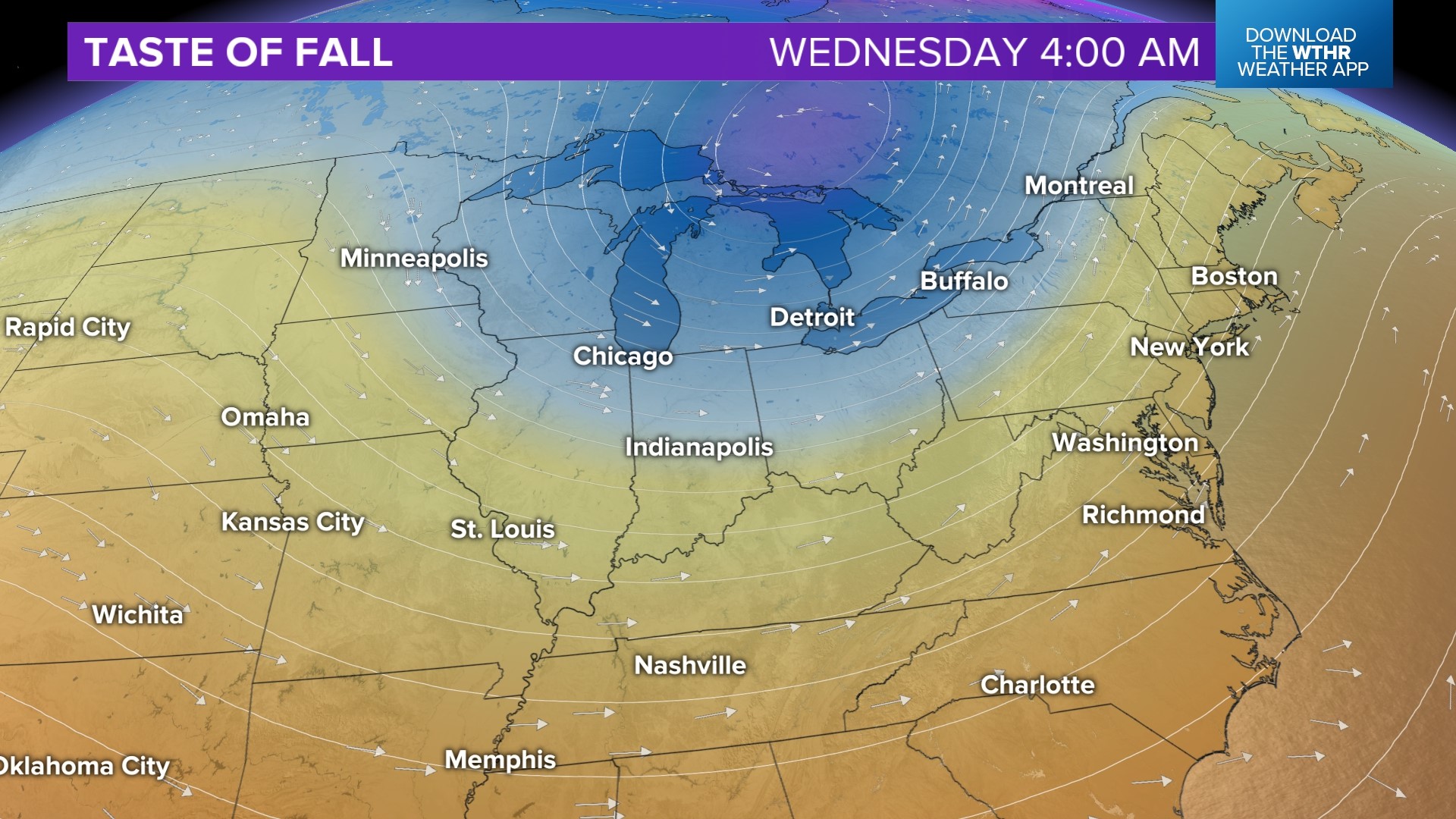 Live Doppler 13 Weather Blog: Seasonable Sunday with a taste of fall arriving next week | wthr.com