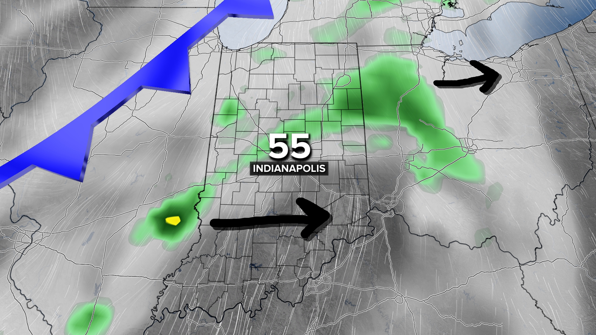 Indiana rain zones for Friday, Oct. 25 | Tracking showers | wthr.com