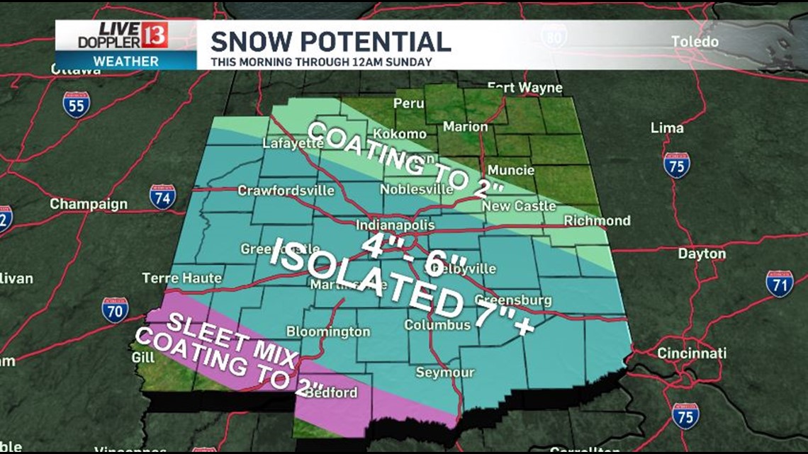 Winter Storm Warning For central Indiana | wthr.com