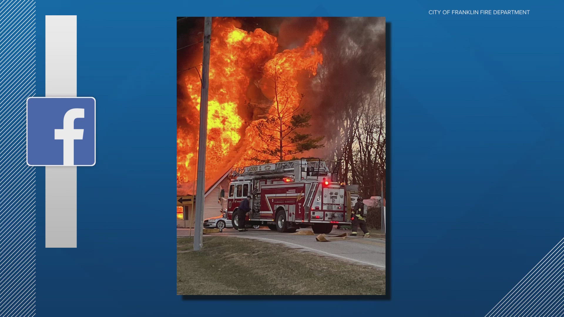 Powerful fire destroys central Indiana home | wthr.com