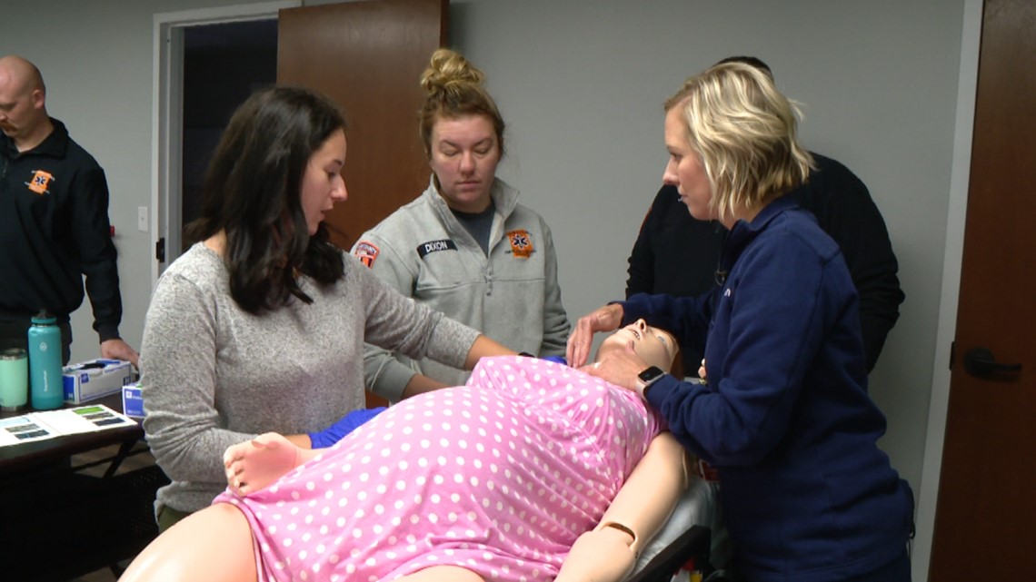 Nurse brings OB training to EMTs in maternity deserts | wthr.com