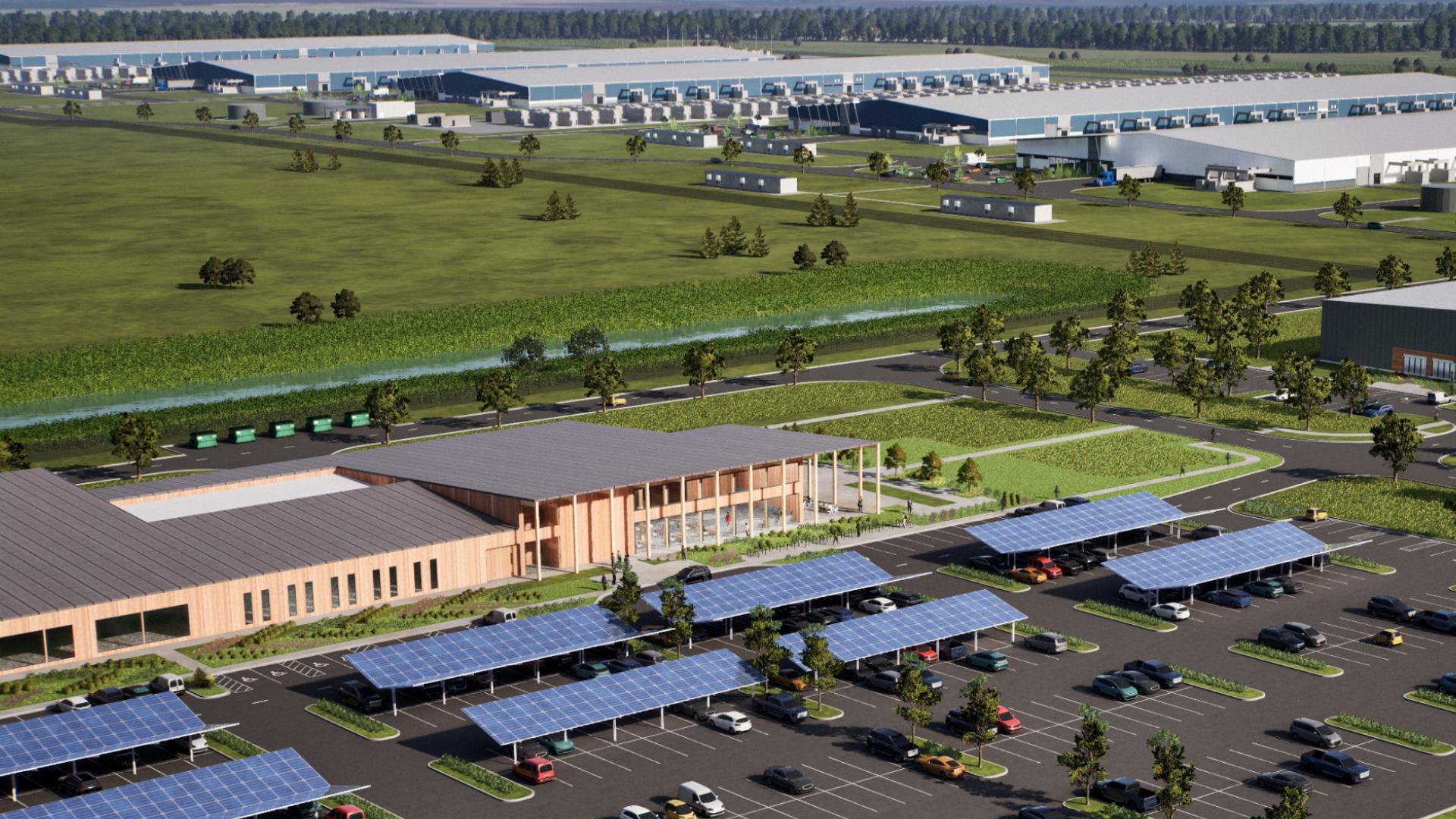 Meta breaks ground on $10B data center campus at LEAP district | wthr.com