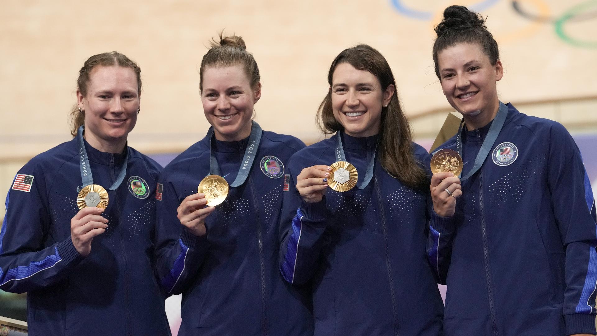 Medals for athletes with ties to Indiana at 2024 Paris Olympics | wthr.com