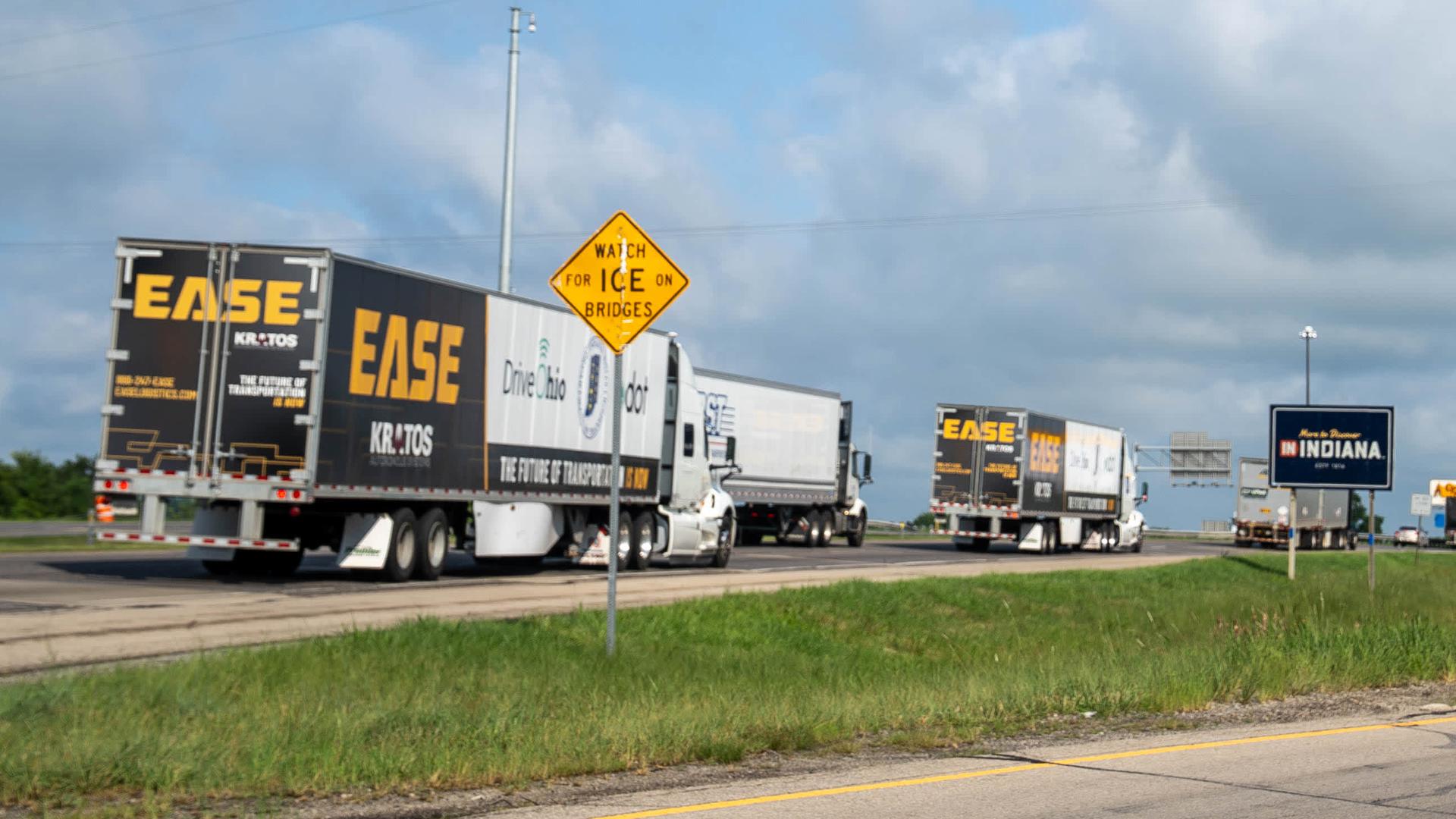 Partially automated trucks coming to Interstate 70 in Indiana, Ohio ...