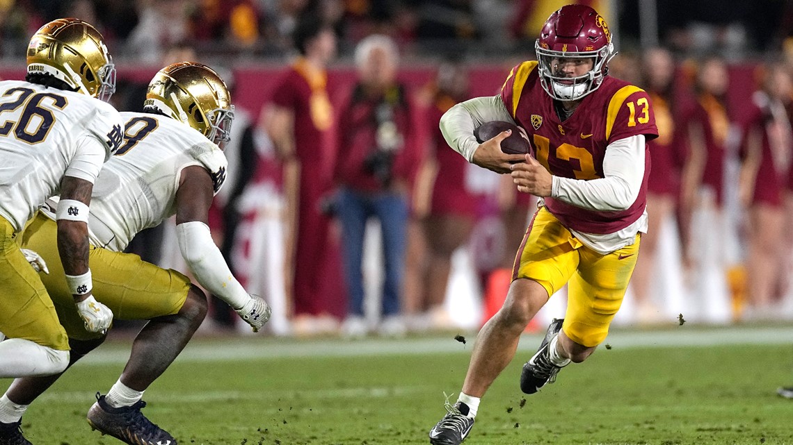 USC beats Notre Dame 38-27 | wthr.com