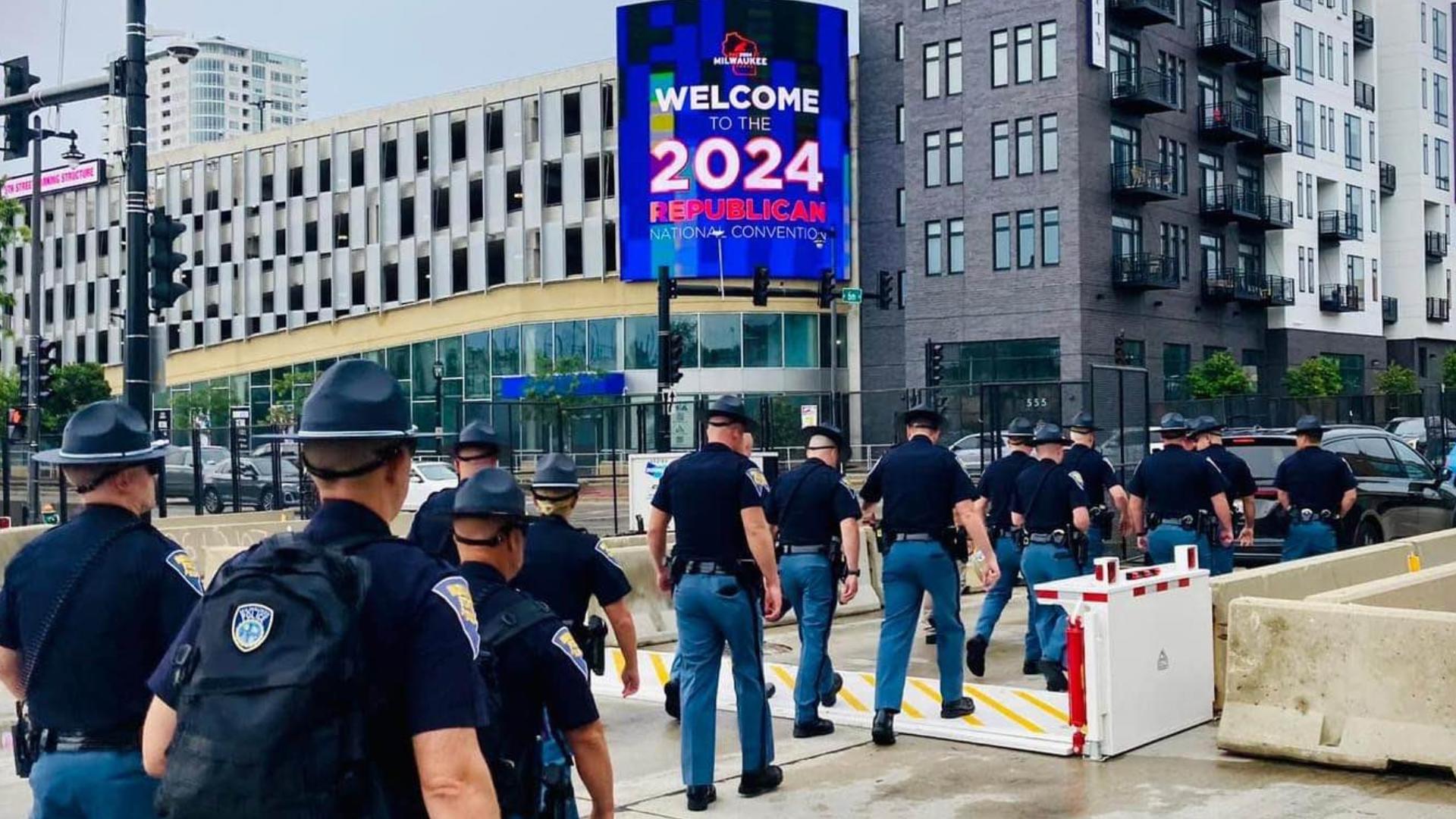62 ISP troopers in Milwaukee for Republican National Convention | wthr.com