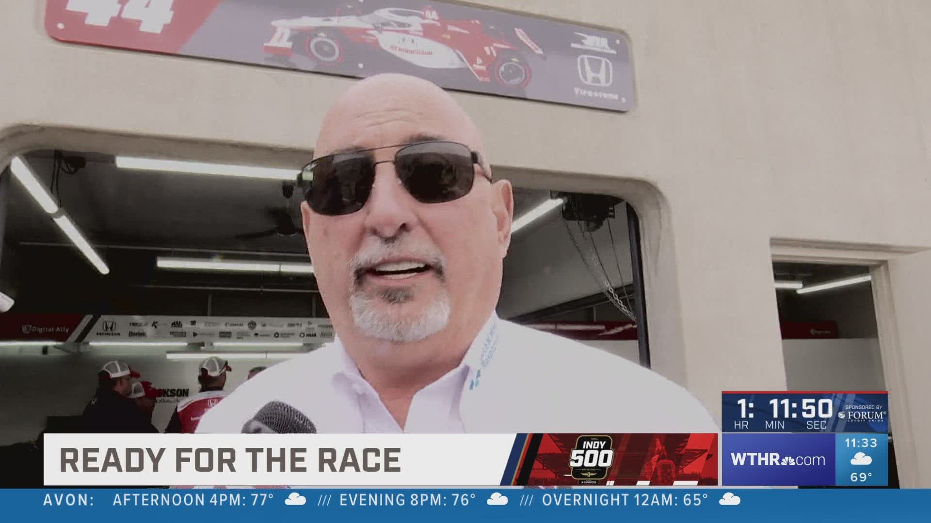 Bobby Rahal talks about his expectations for his team in today's Indy ...