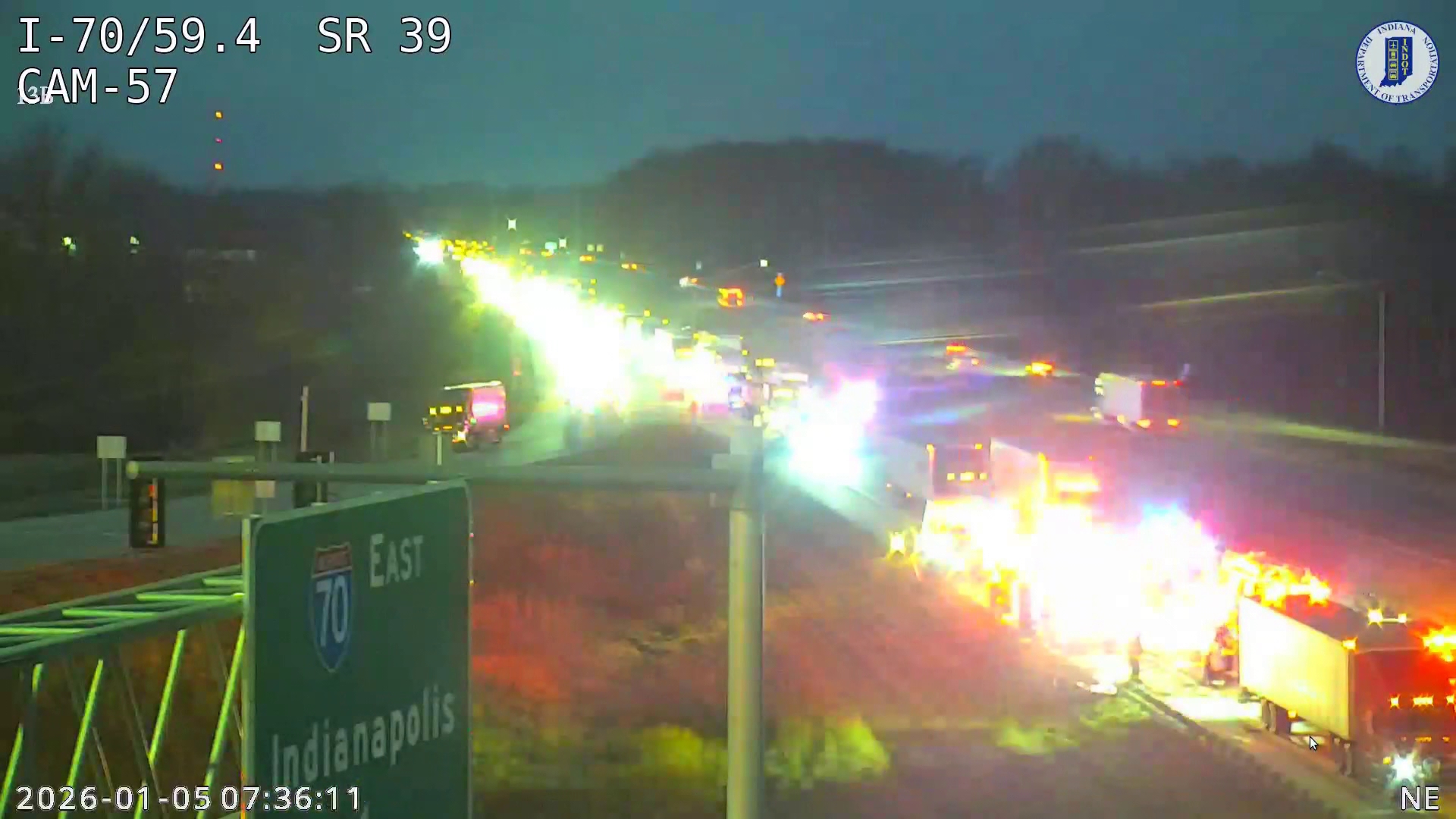 Eastbound I-70 reopened near Monrovia exit in Hendricks County ...