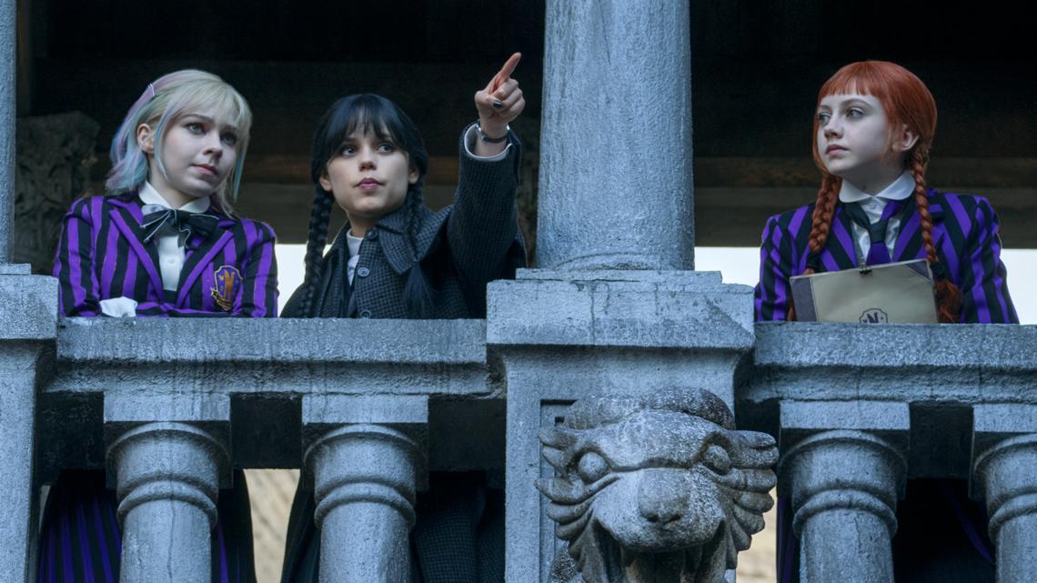 'Wednesday' cast previews 2nd season of Netflix dramedy | wqad.com