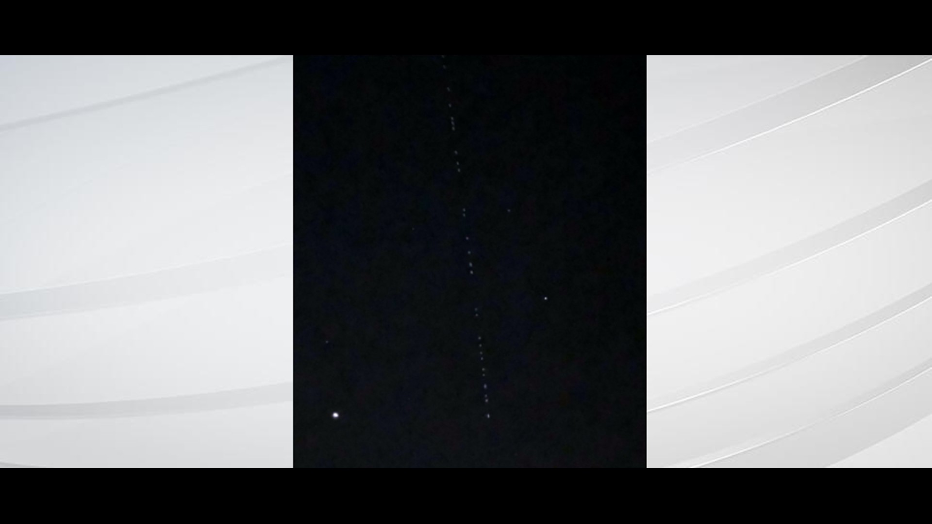 Strange lights explained: SpaceX satellites light up night sky over ...