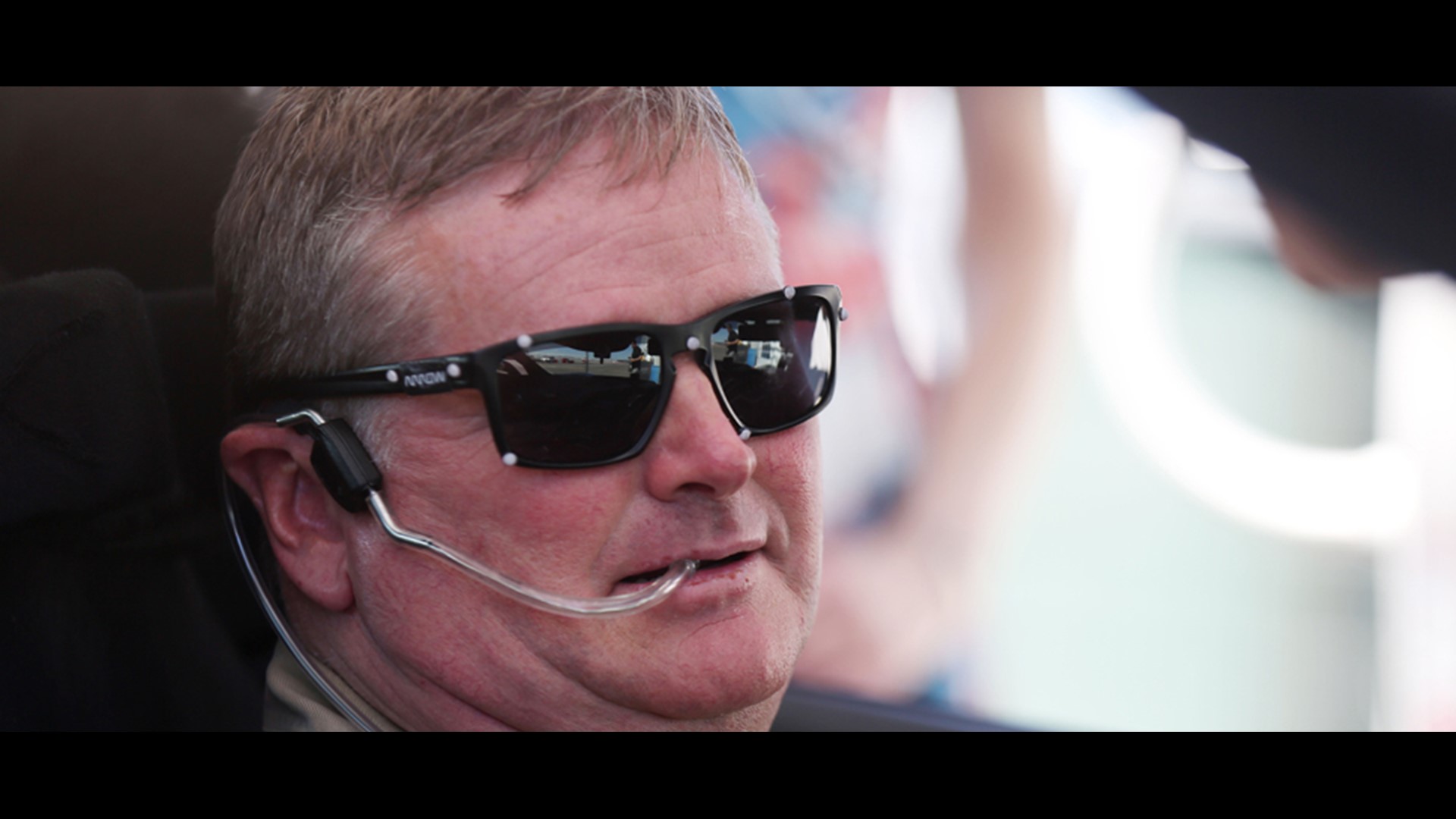 Paralyzed race car driver Sam Schmidt gets back behind the wheel on ...
