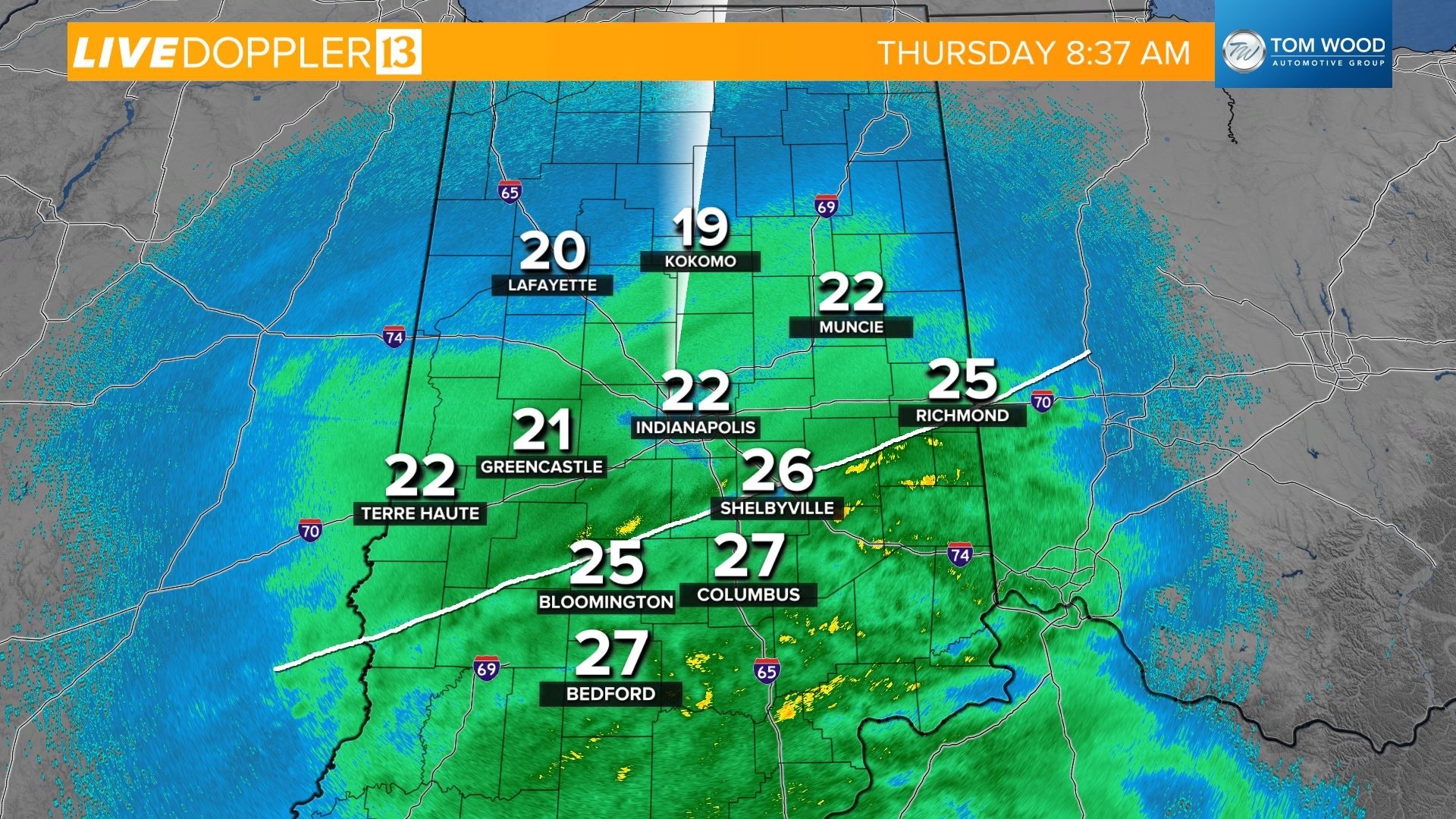 Winter storm radar update as of 9 a.m. Thursday | wthr.com