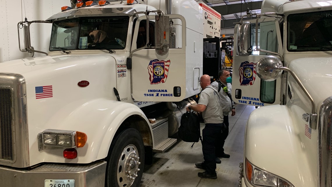 Indiana Task Force 1 returning home after Kentucky tornado search ...