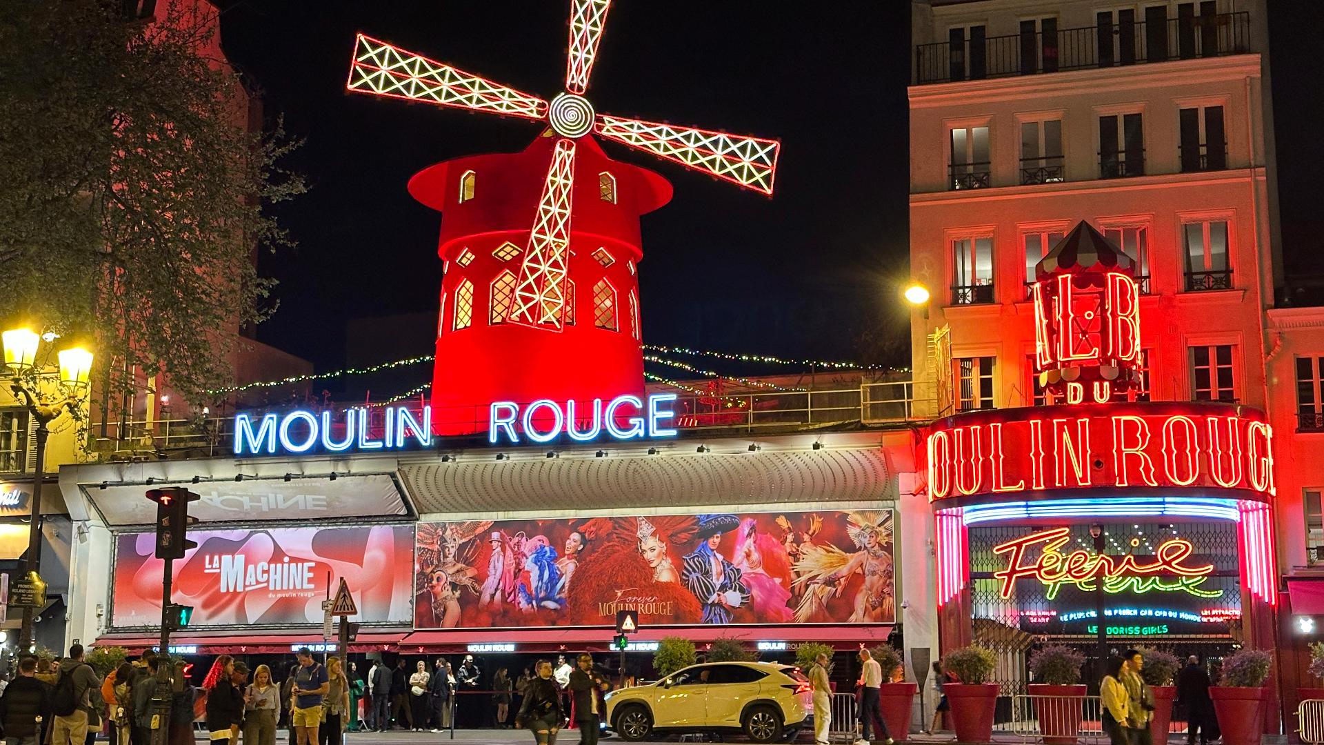 The can-can was first performed at the Moulin Rouge 130 years ago ...