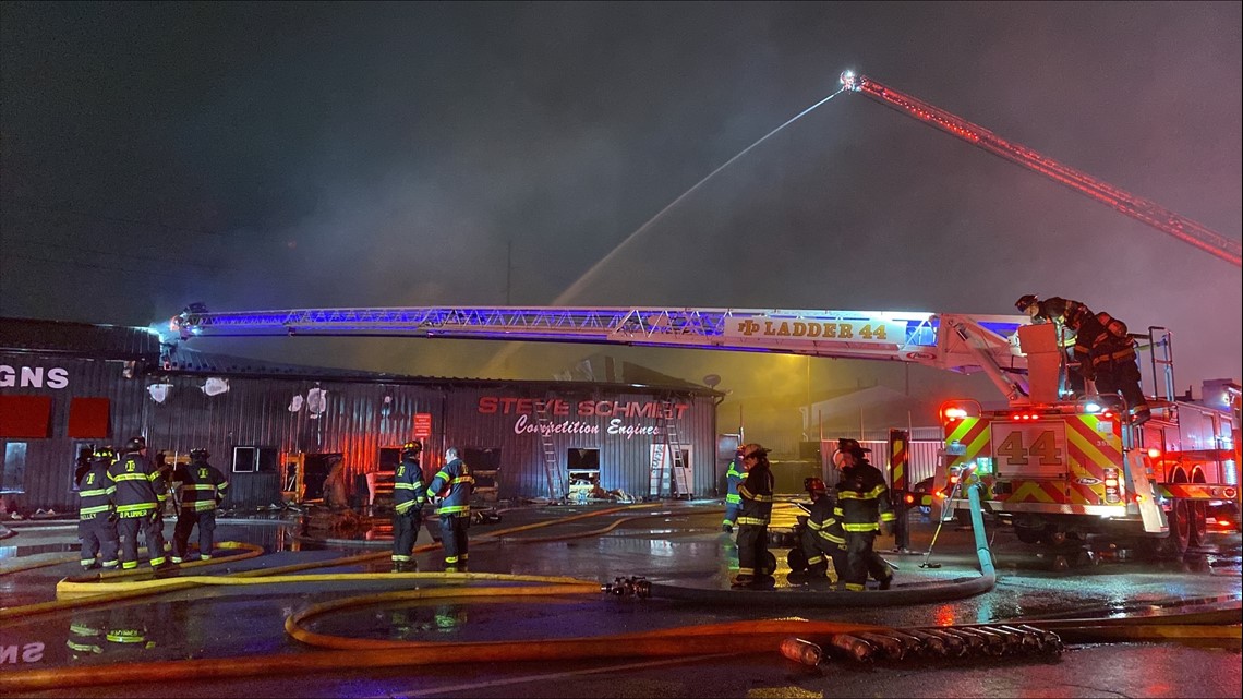 Crews battle 2-alarm fire on Indianapolis' far east side | wthr.com
