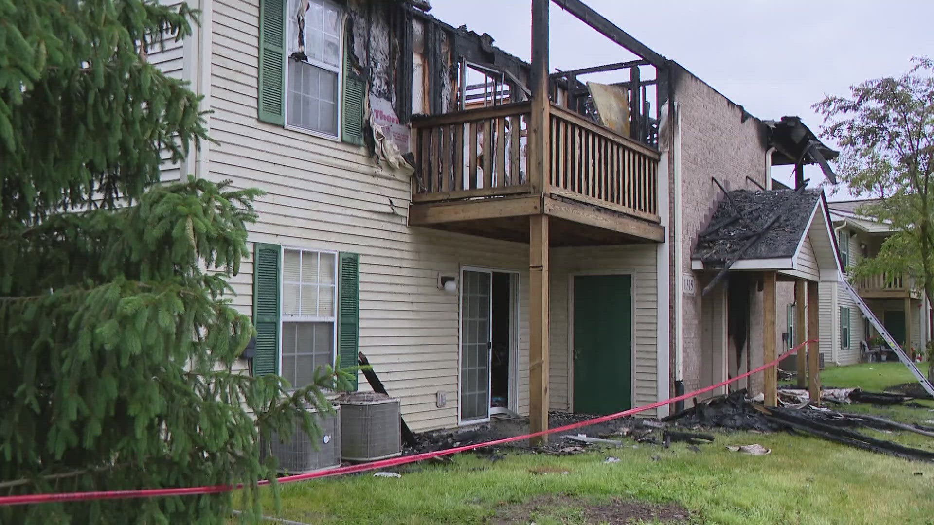 3 cats injured in Anderson apartment complex fire | wthr.com