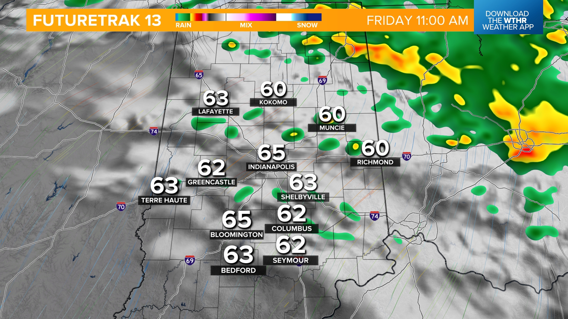 Early outlook for severe risk Sunday in central Indiana | wthr.com