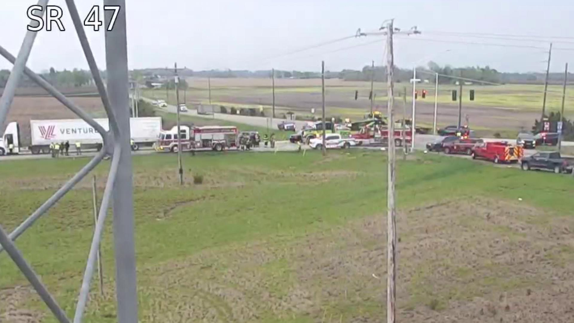 1 seriously injured in Boone Co. crash between sedan, semi | wthr.com