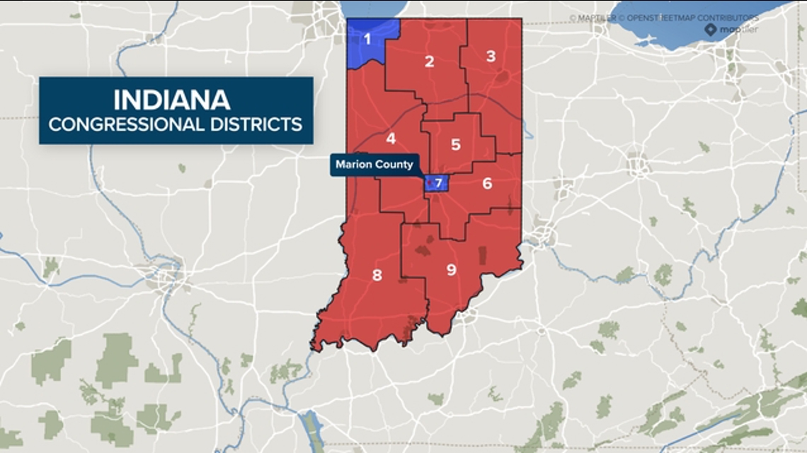 How would Indiana change its congressional districts? | wthr.com