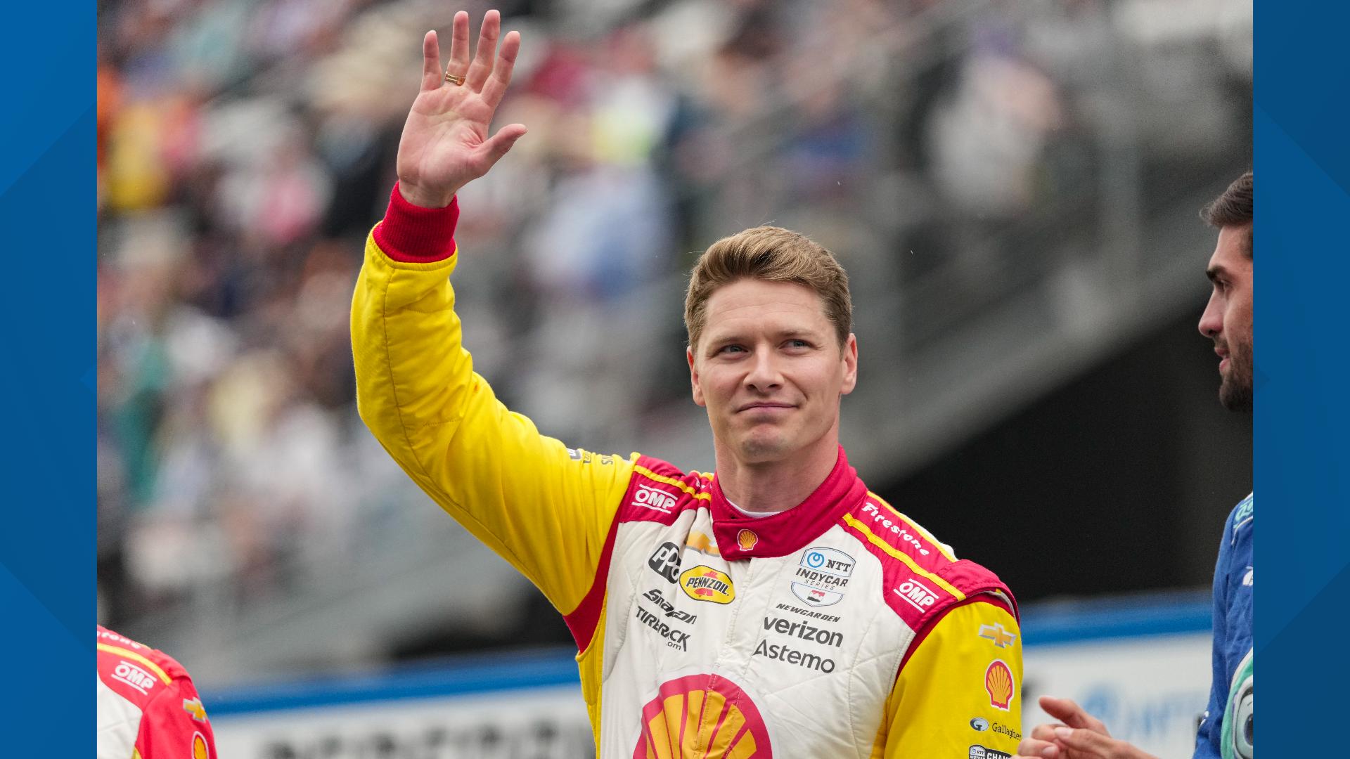 Joseph Newgarden flips car, walks away from wreck in IndyCar race at ...