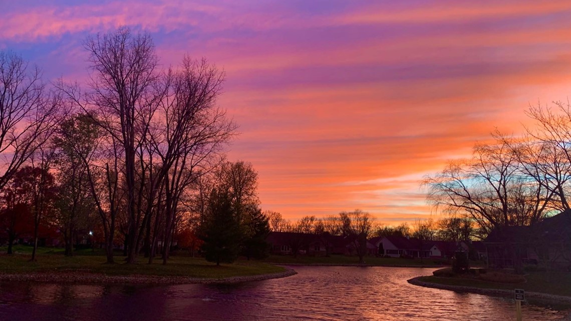 GALLERY: Stunning photos of central Indiana's last 6PM sunset of 2022 ...