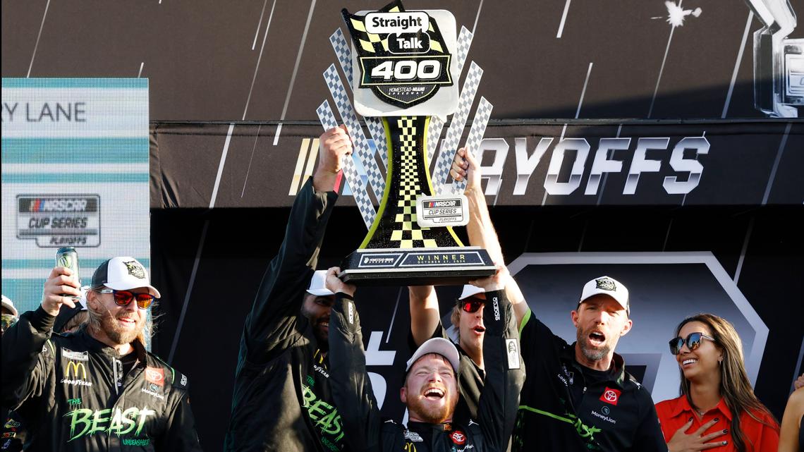 Tyler Reddick wins NASCAR Cup Series race at Homestead-Miami | wthr.com