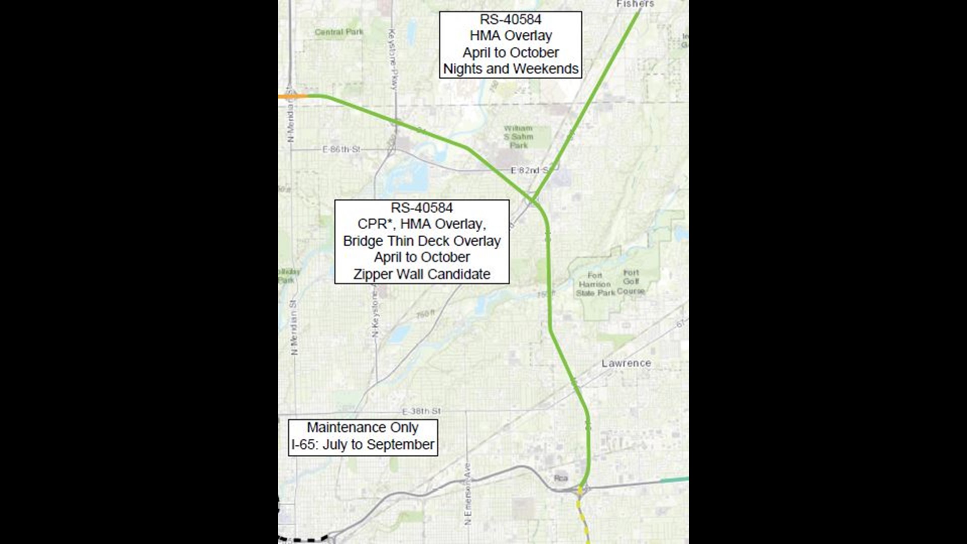 INDOT releases 2019 construction plans for Indianapolis | wthr.com