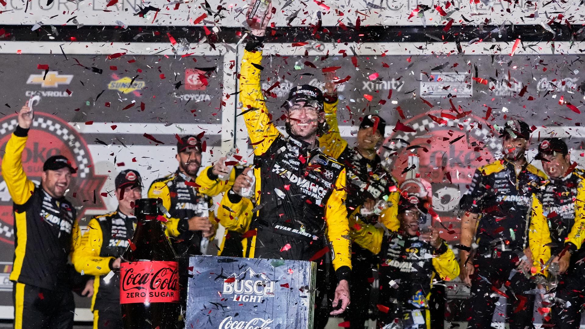 Ryan Blaney wins Coke Zero Sugar 400 at Daytona | wthr.com