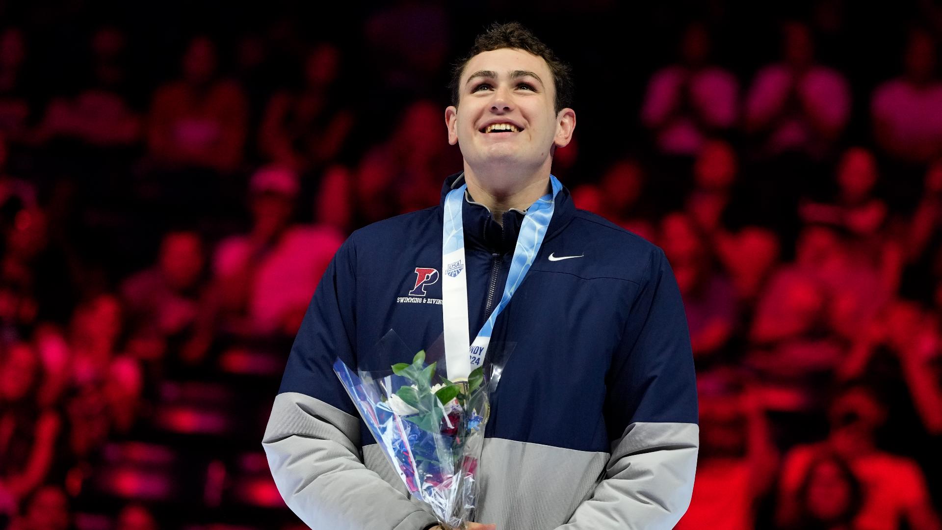 Fallon leads young contingent on U.S. men's Olympic swim team | wthr.com