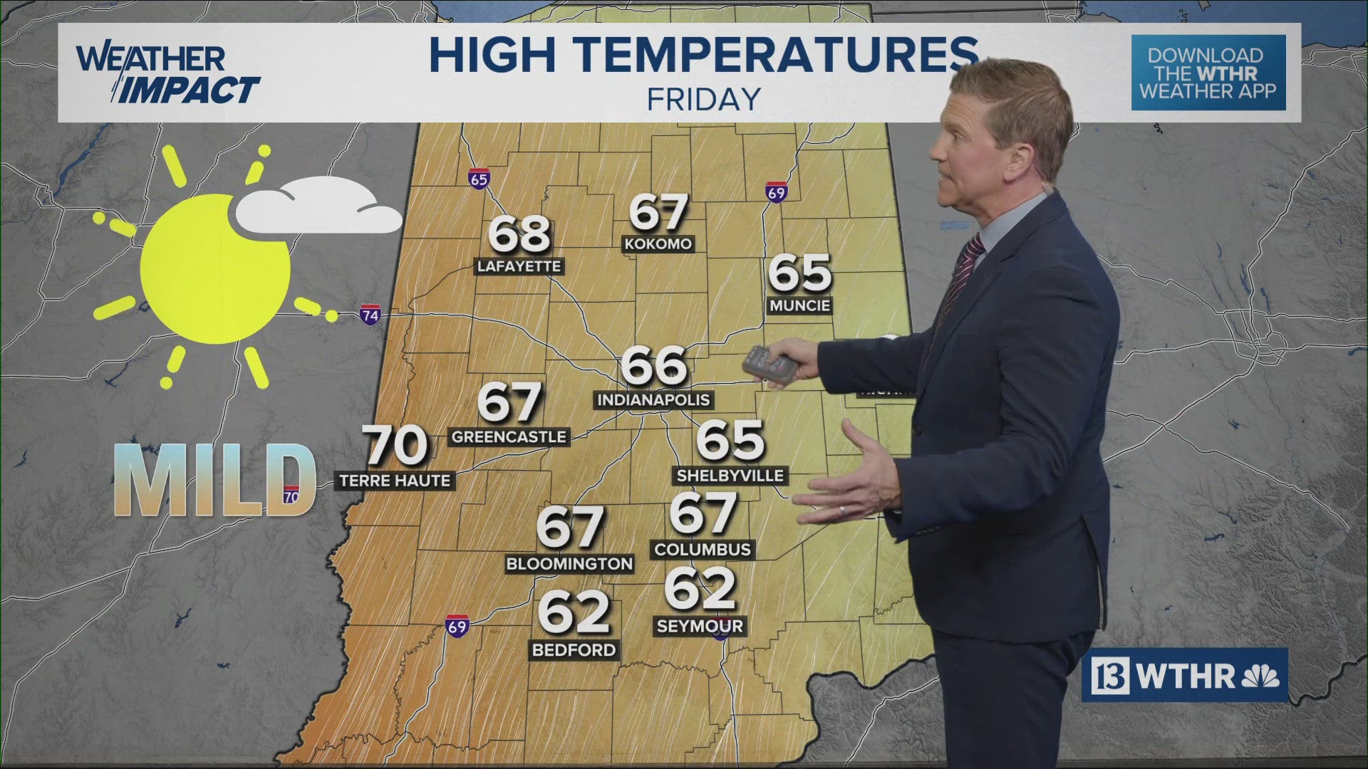 13Weather forecast | Friday, Nov. 14, 2025 | Noon update | wthr.com