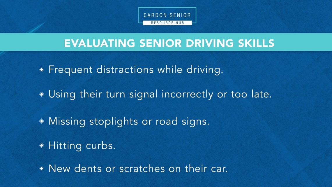 CarDon Senior Resource Tips - Discussing driving skills | wthr.com
