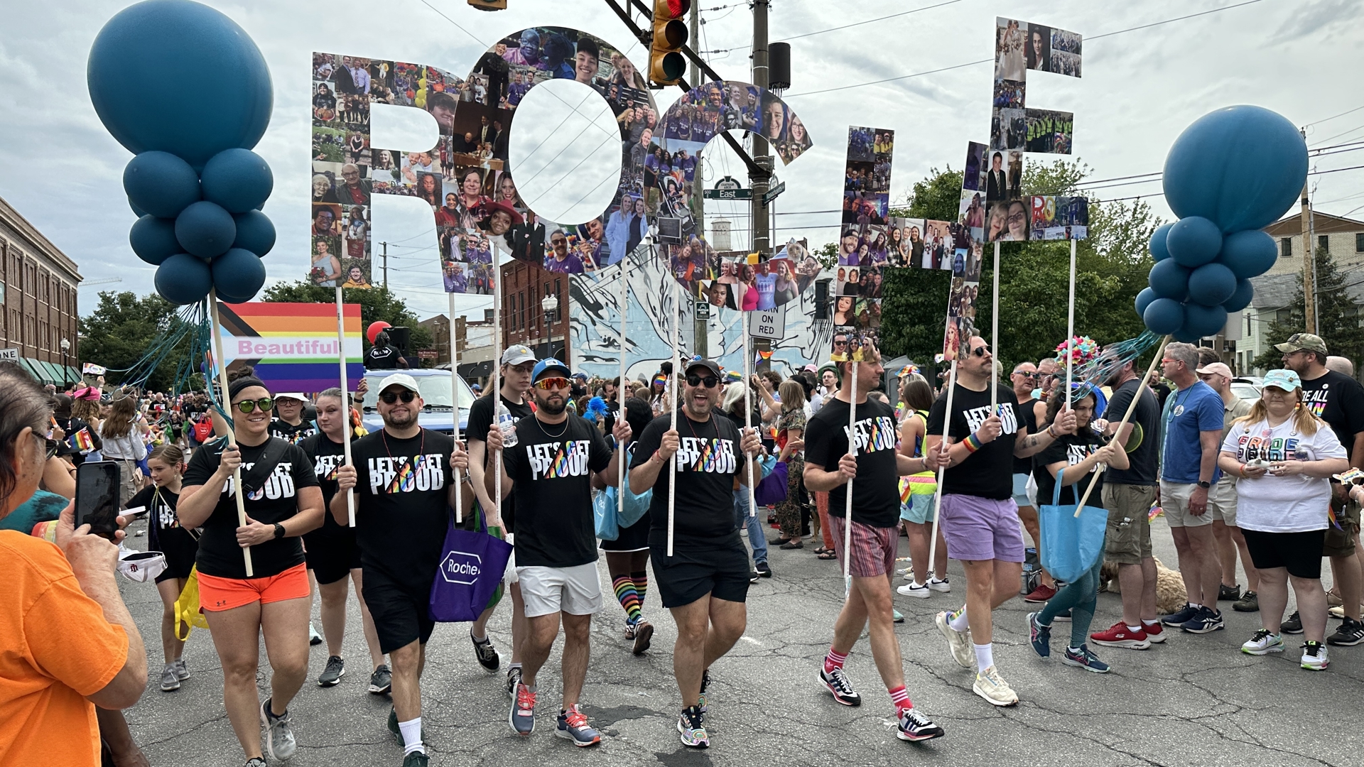 Thousands celebrate Indy Pride Parade in downtown Indianapolis | wthr.com