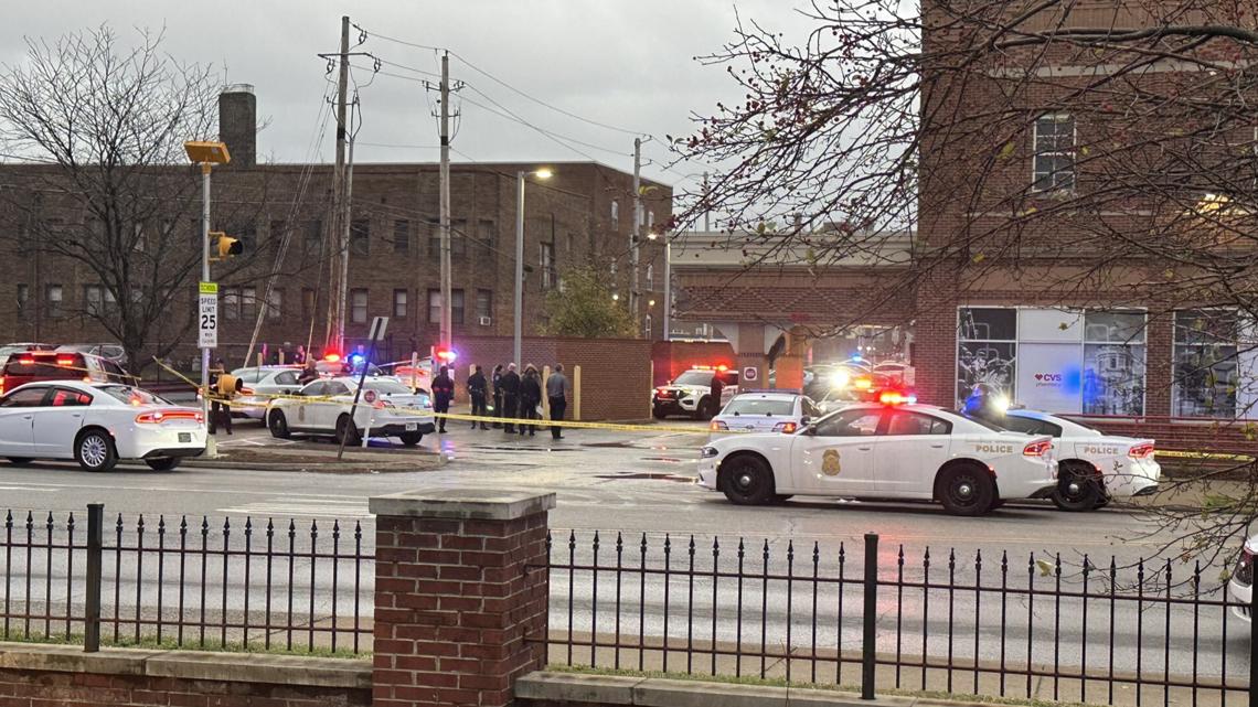 Police shoot suspect who struck officer with car in downtown Indy ...