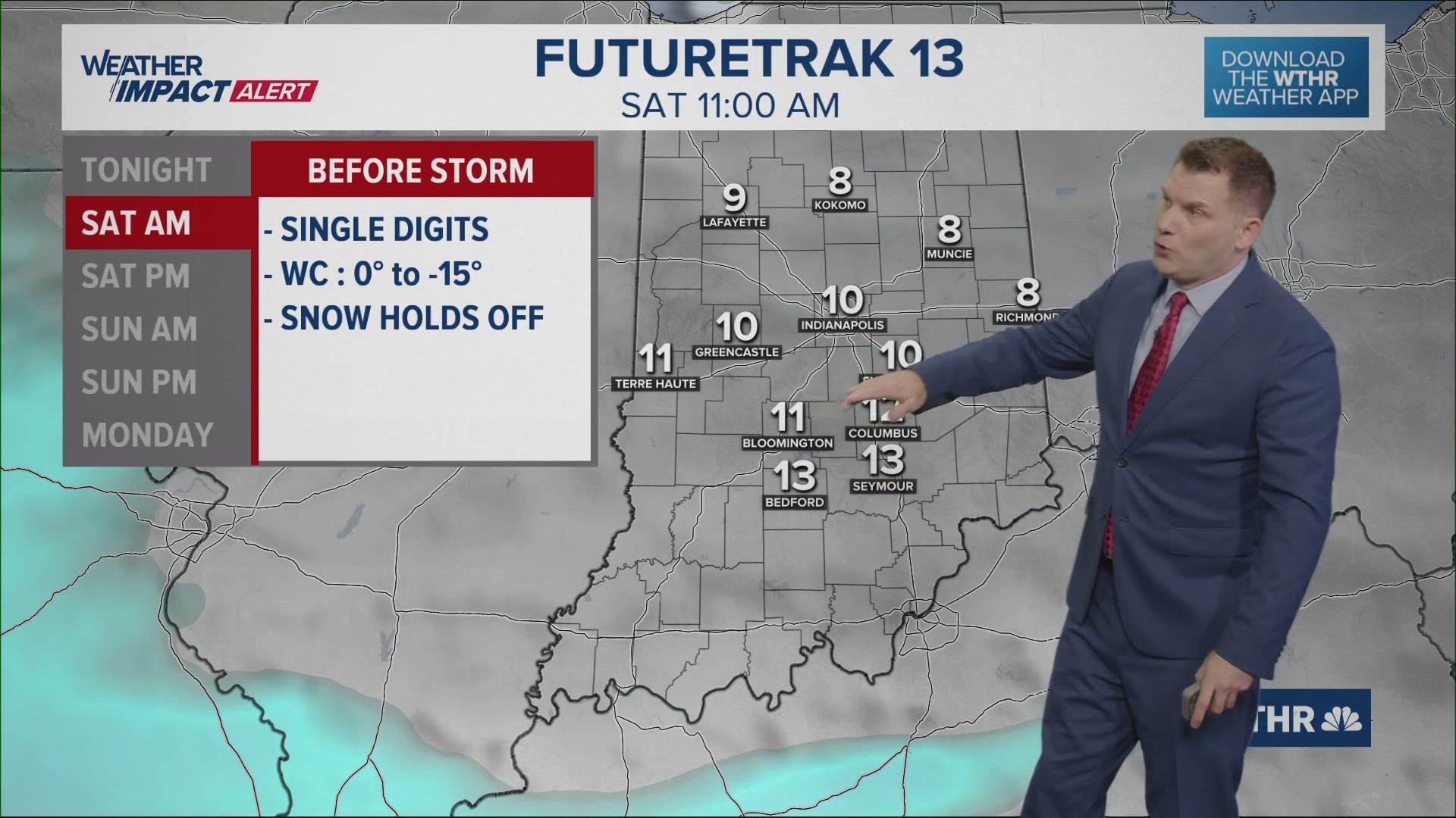 13Weather Forecast | 11 p.m. update Jan. 23, 2026 | wthr.com