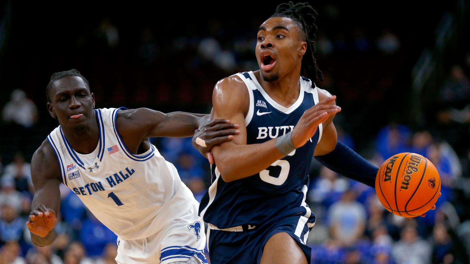 Finley Bizjack scores 25 points to lead Butler over No. 25 Seton Hall ...